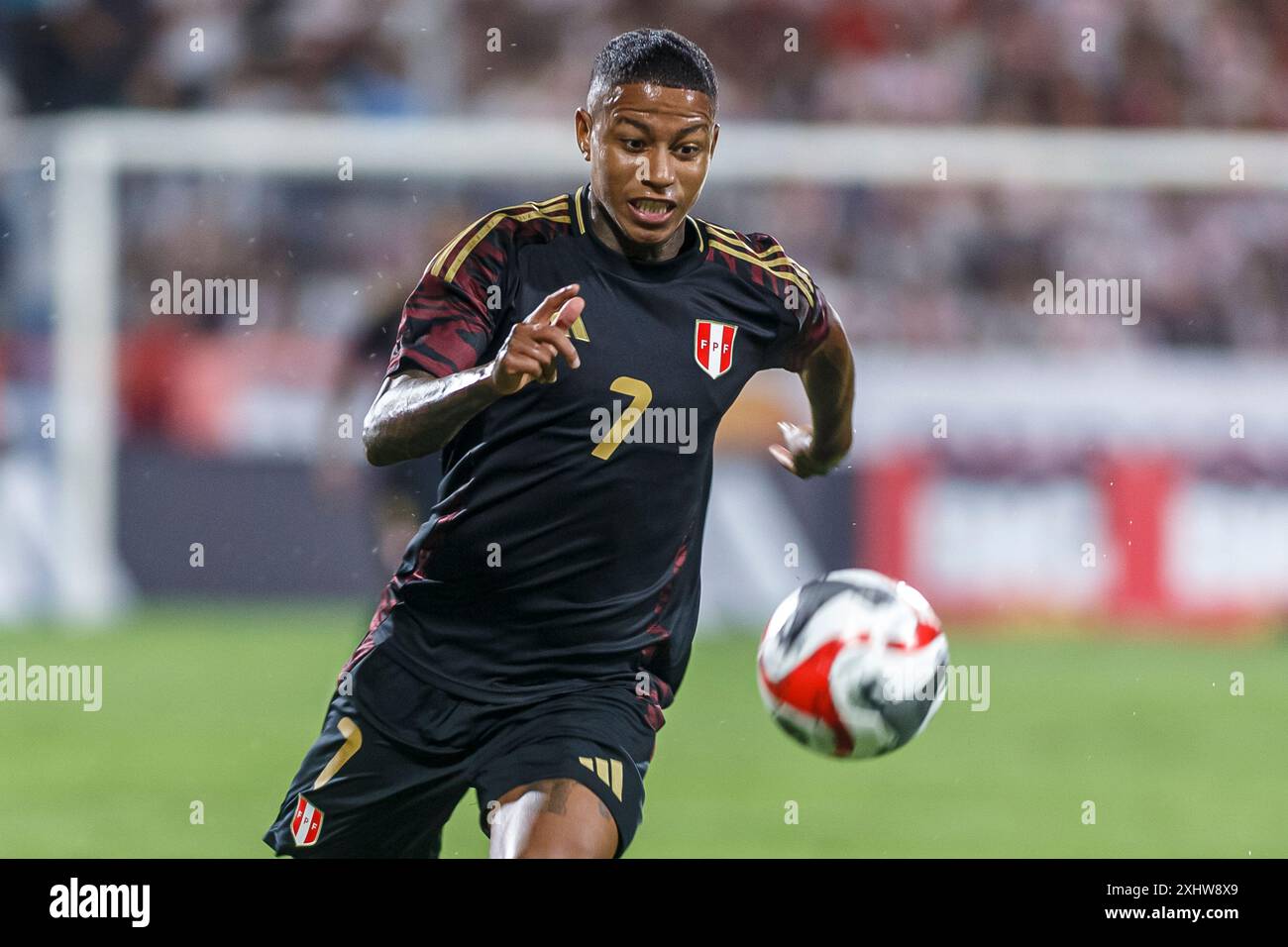 LIMA, PERU - MARCH 22: Andy Polo of Peru during match Peru v Nicaragua ...