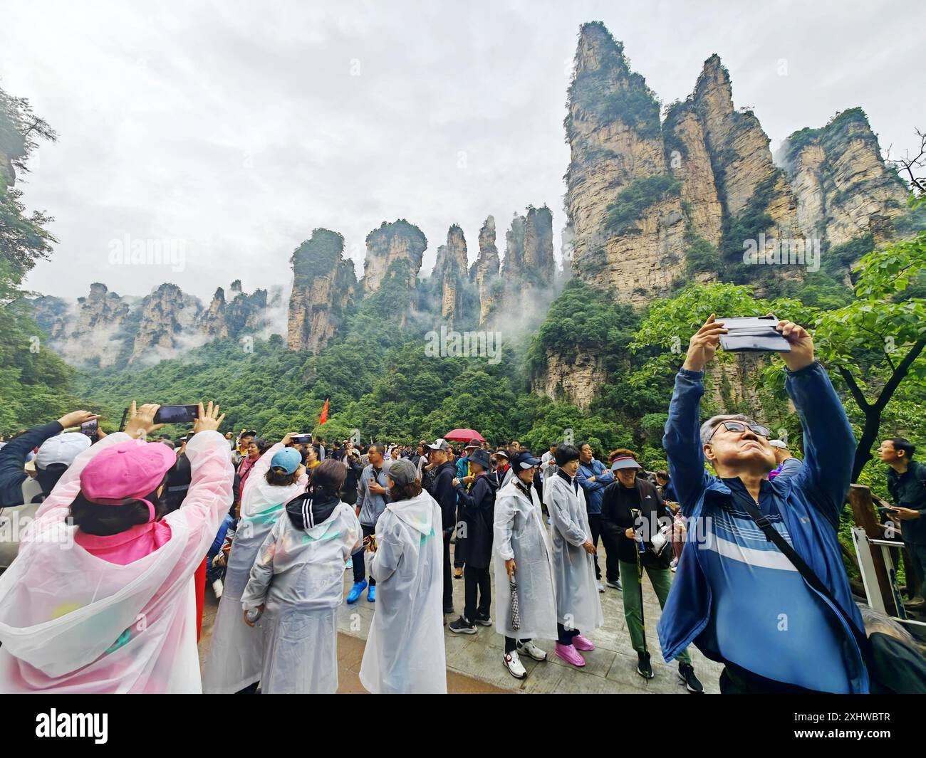 Changsha/Shanghai. 16th July, 2024. Tourists from South Korea visit the ...