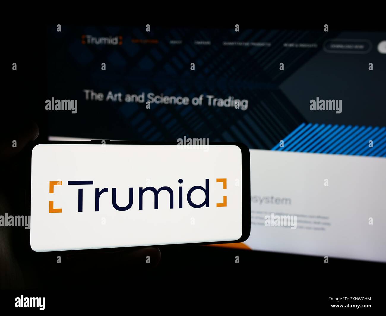 Trumid logo hi-res stock photography and images - Alamy