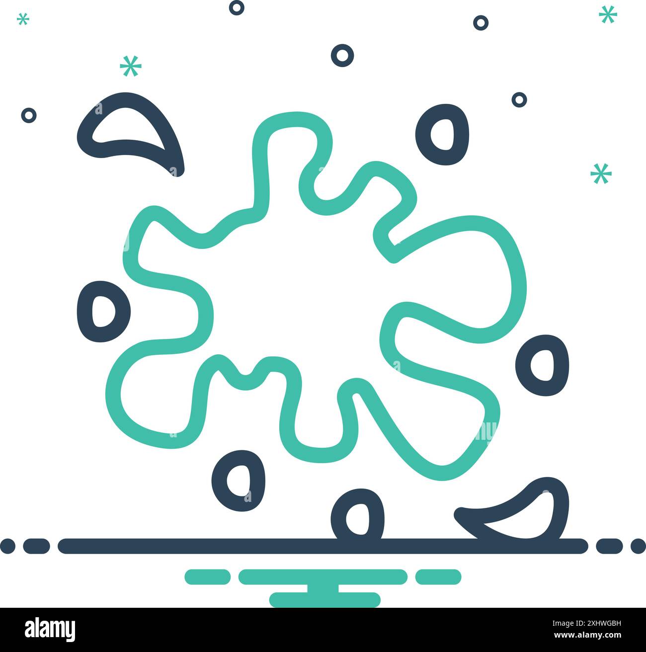 Icon for paint stain, stain Stock Vector Image & Art - Alamy