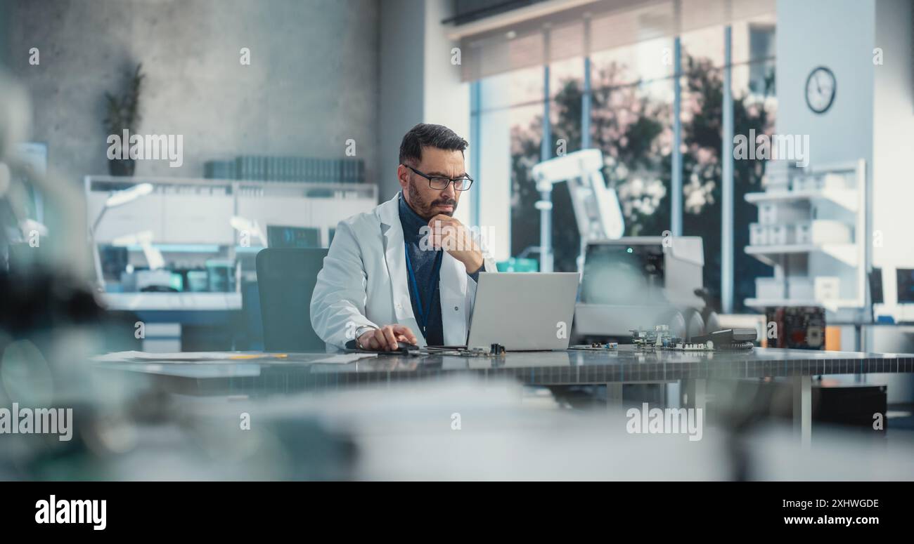 Portrait male data scientist hi-res stock photography and images - Alamy