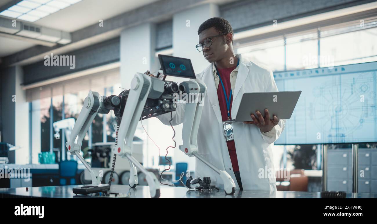 African american researcher hi-res stock photography and images - Alamy