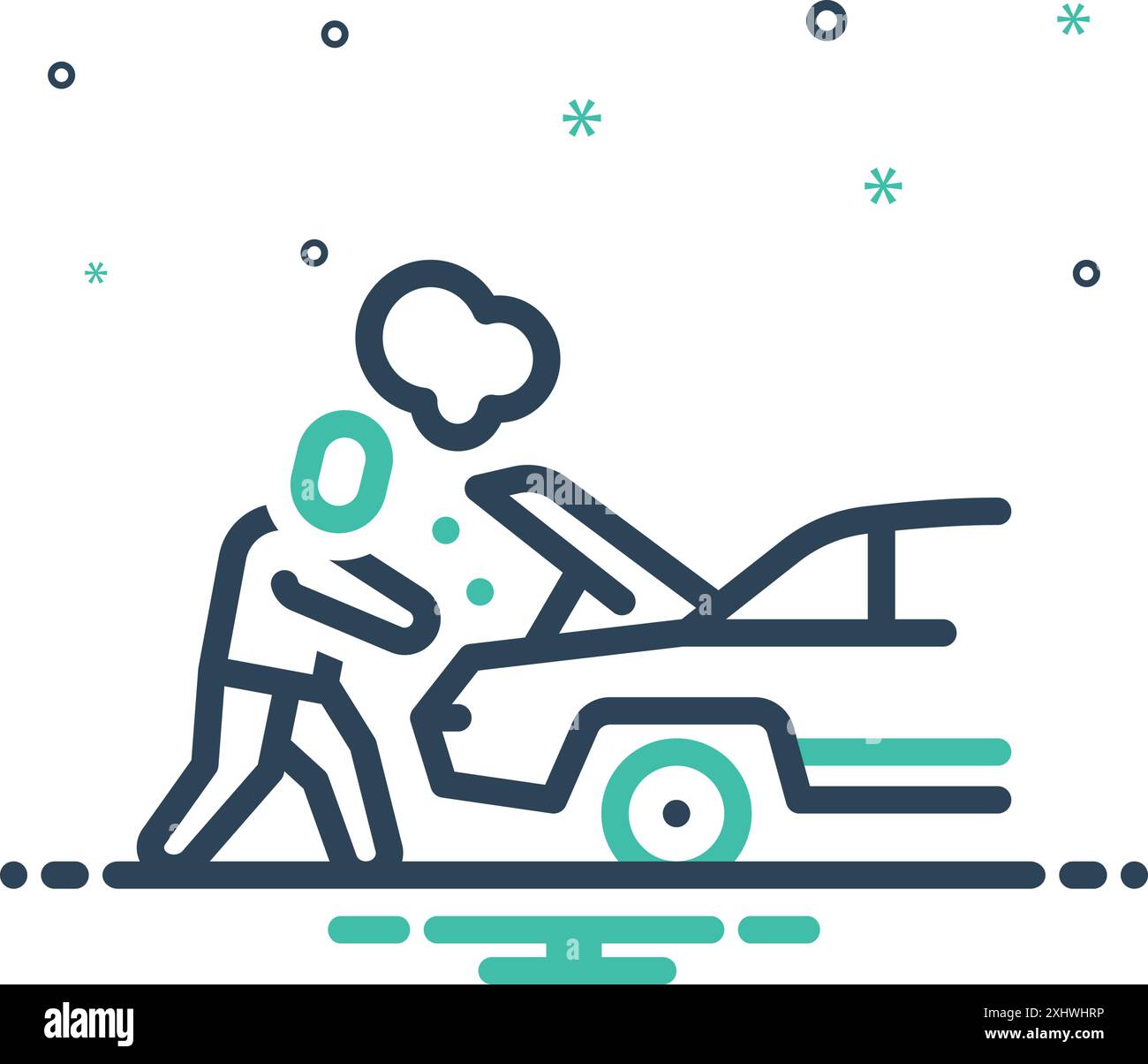 Icon for vehicle breakdown, vehicle Stock Vector Image & Art - Alamy