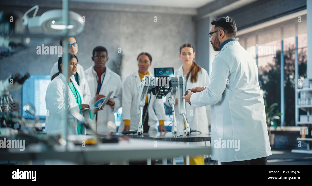 Diverse Team of Males and Females Discussing Ideas in Technological ...