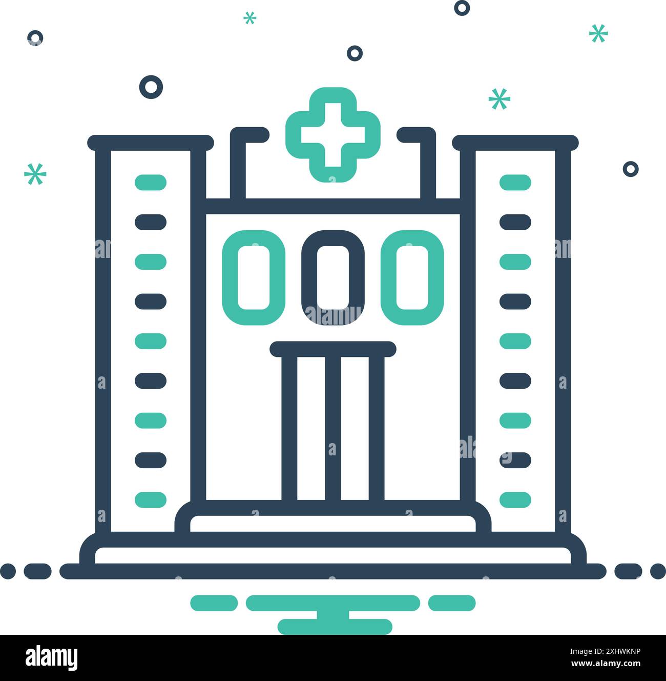 Icon for clinic, medical center Stock Vector Image & Art - Alamy