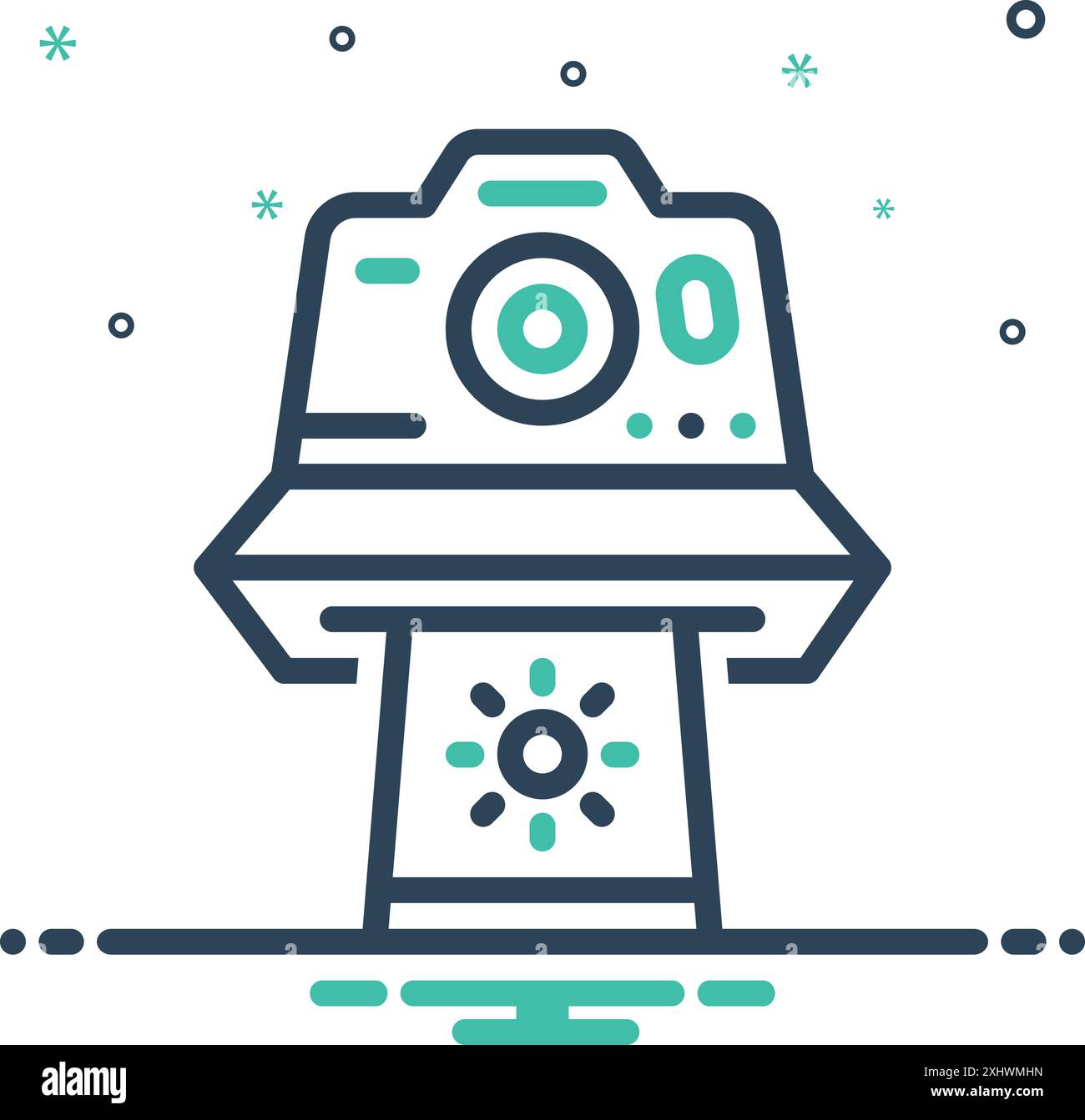 Icon for instant camera, polaroid camera Stock Vector Image & Art - Alamy