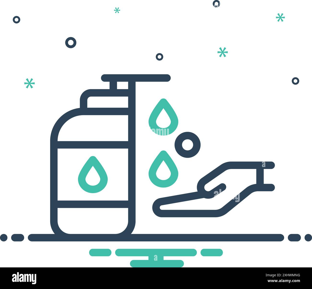 Icon for sanitation, prevention Stock Vector Image & Art - Alamy