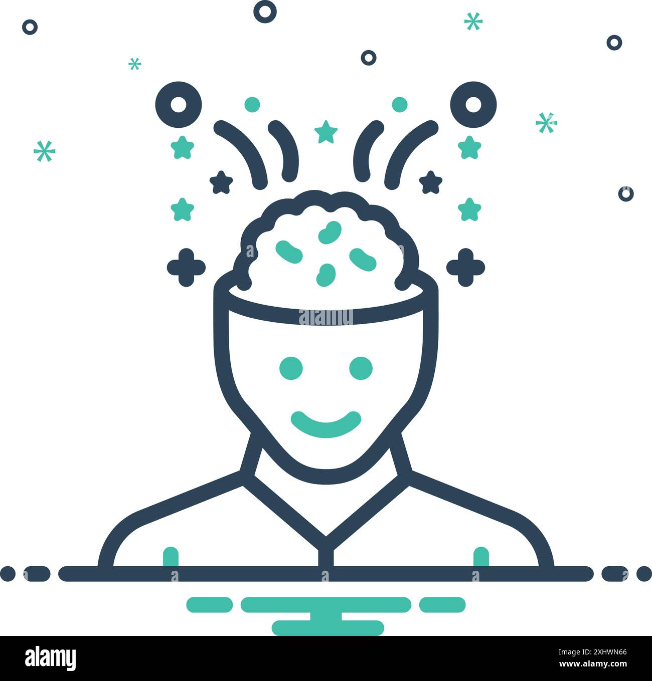 Open minded vector vectors Stock Vector Images - Alamy