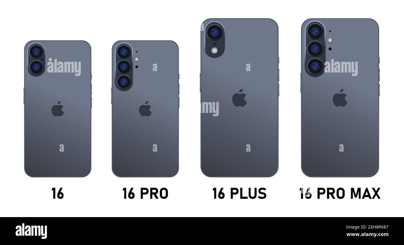 Iphone16 Stock Vector Images - Alamy
