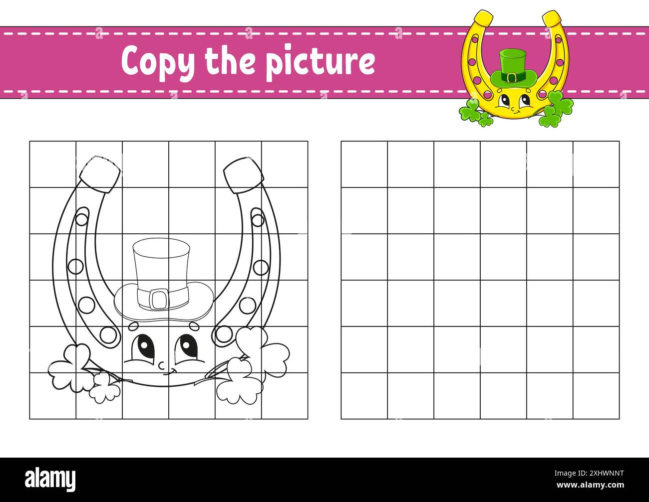 Copy the picture. Coloring book pages for kids. Education developing ...