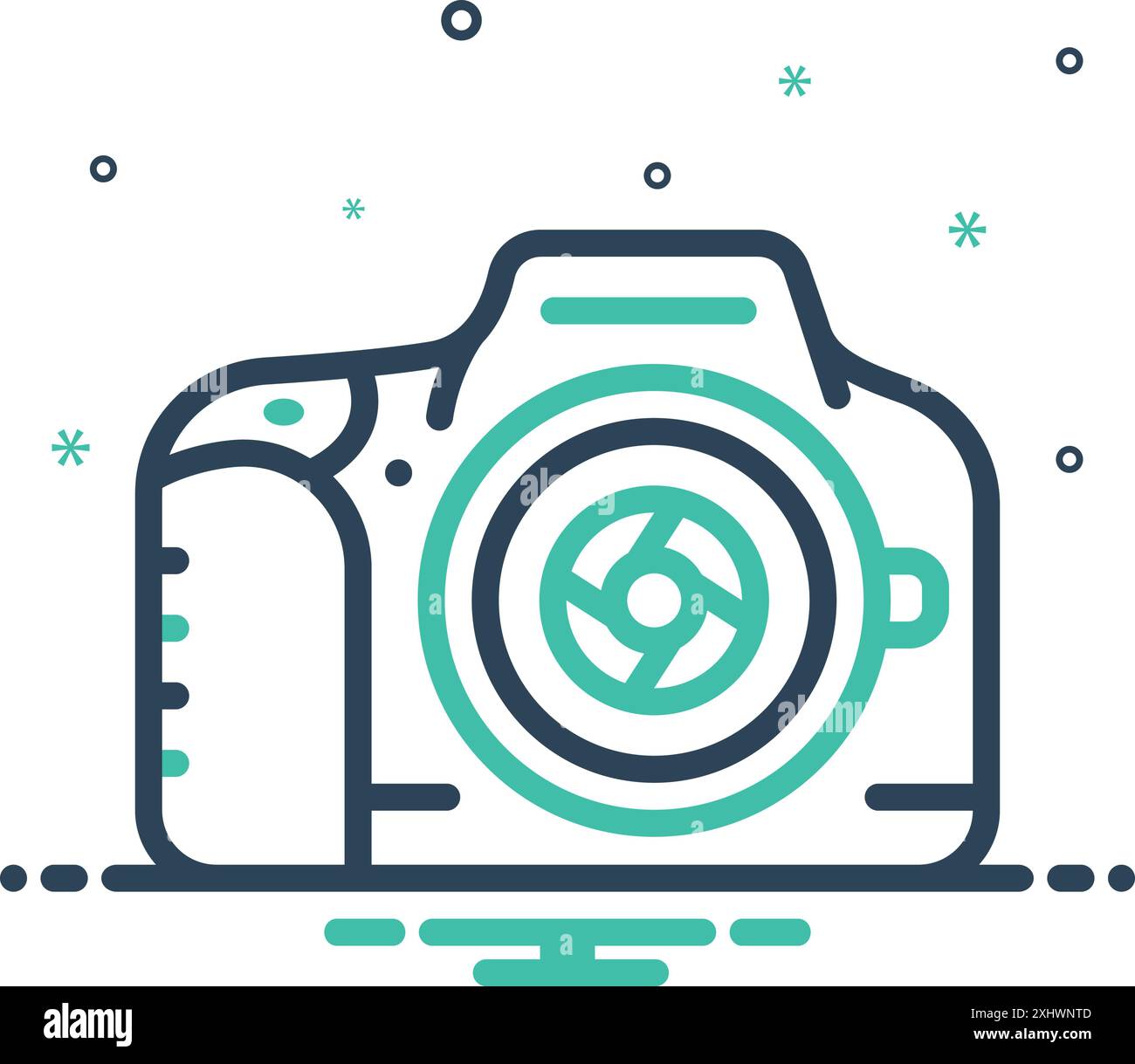Dslr symbol Stock Vector Images - Alamy