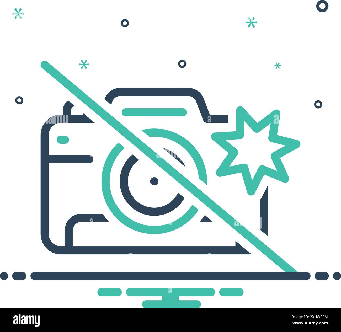 Flash off camera symbol Stock Vector Images - Alamy