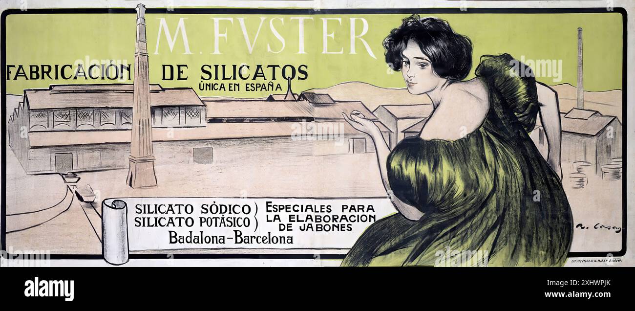 CASAS i CARBÓ Ramón M Fuster Fabricación de silicatos 1898 - Art ...