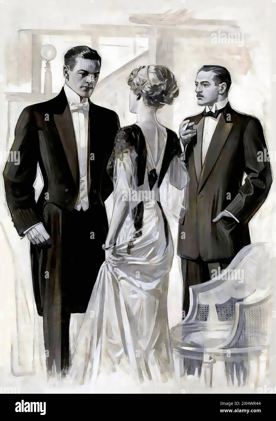 Arrow collars leyendecker hi-res stock photography and images - Alamy