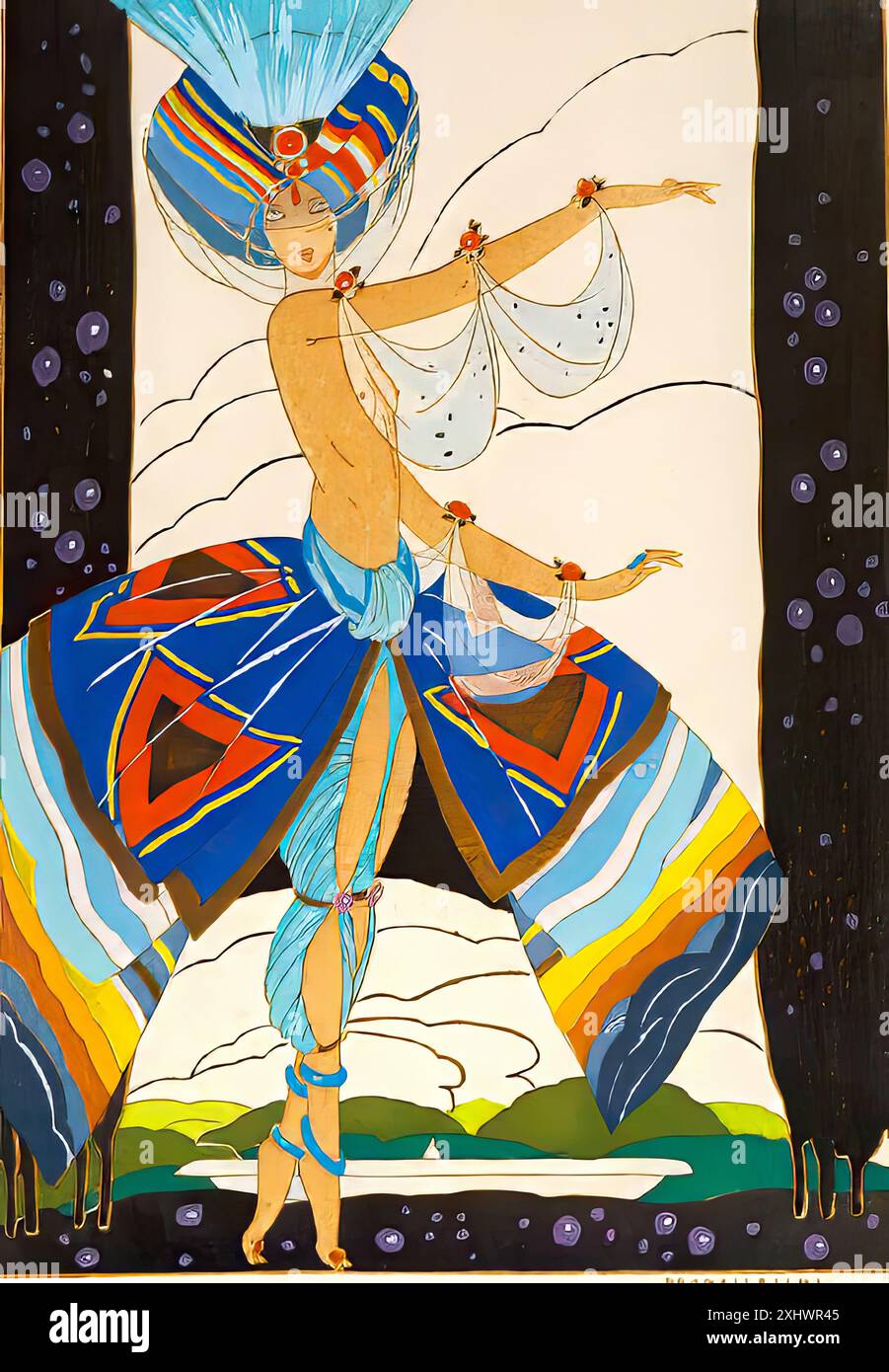 BRUNELLESCHI Umberto (1879-1949) [exotic fashion design] - Art Nouveau ...