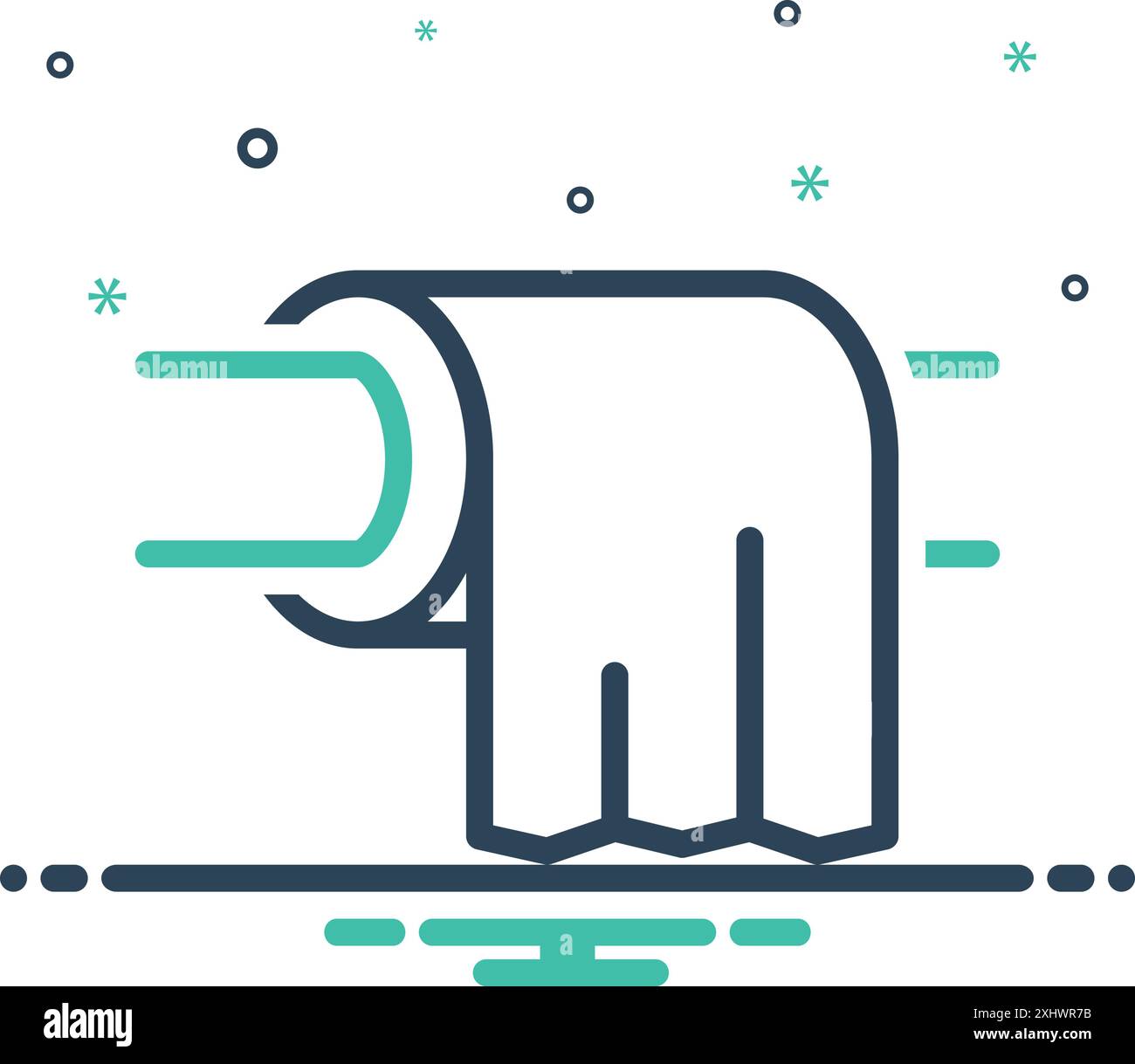 Icon for toilet paper, toilet Stock Vector Image & Art - Alamy