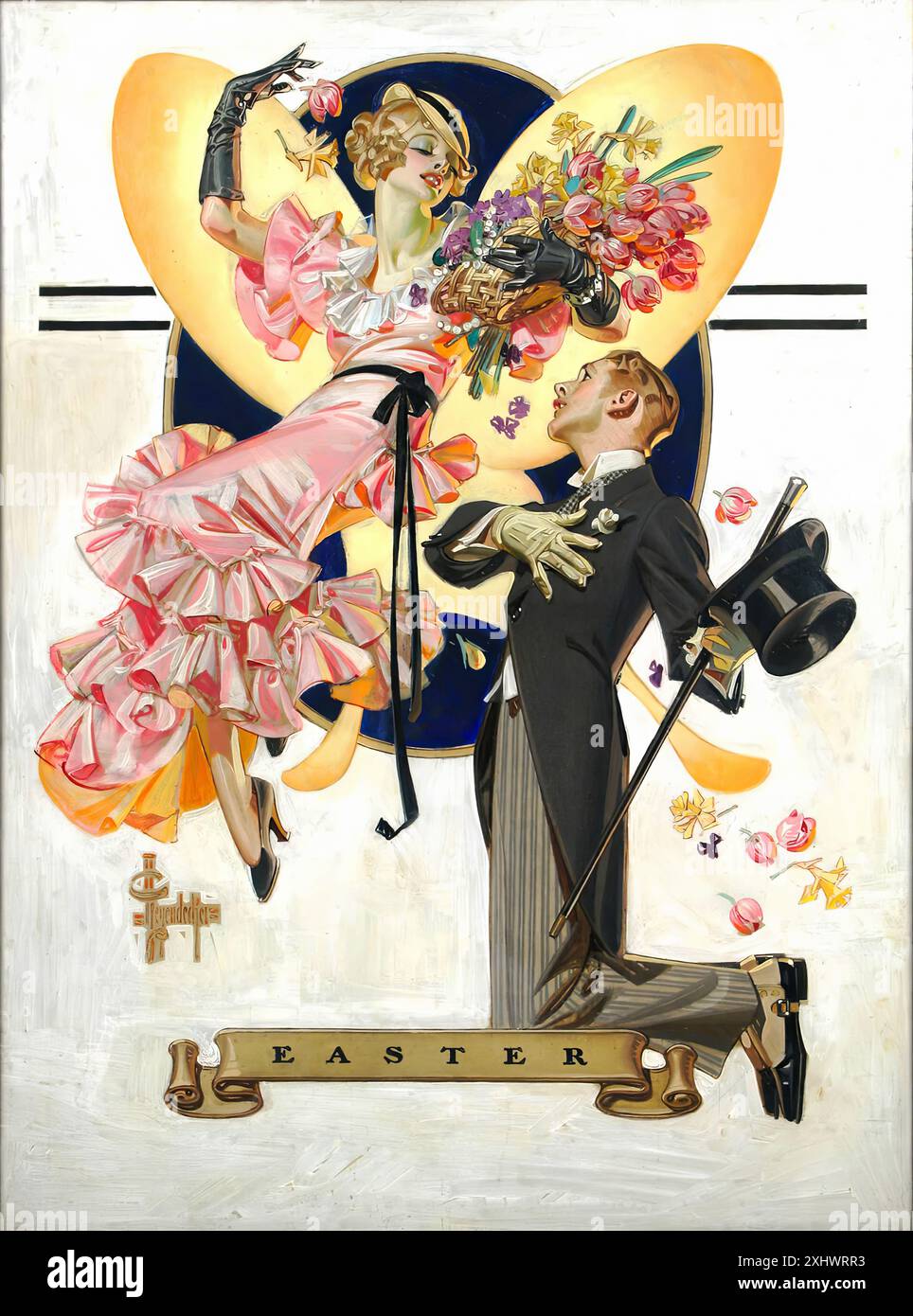 Leyendecker easter hi-res stock photography and images - Alamy