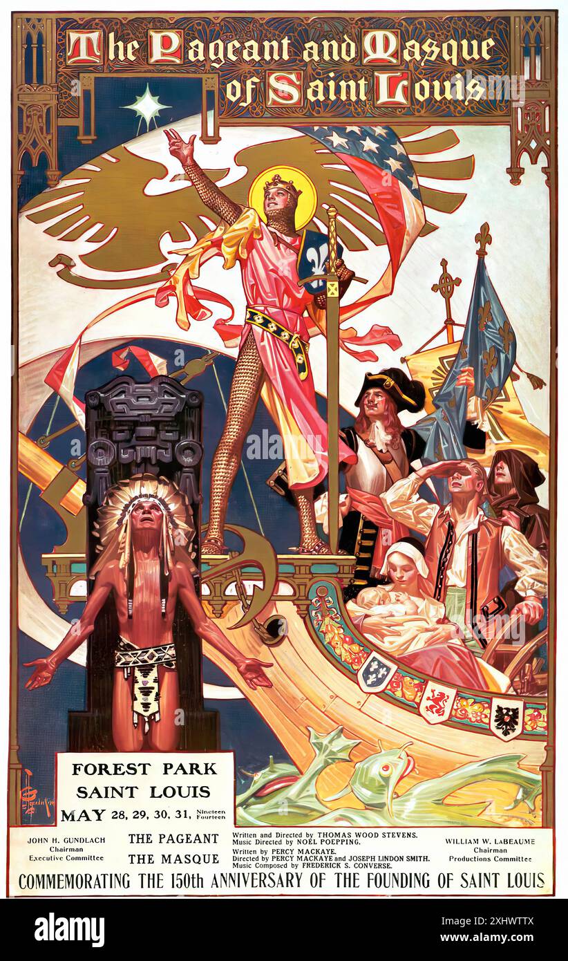 LEYENDECKER J - C - (Joseph Christian, 1874-1951). Forest Park St ...