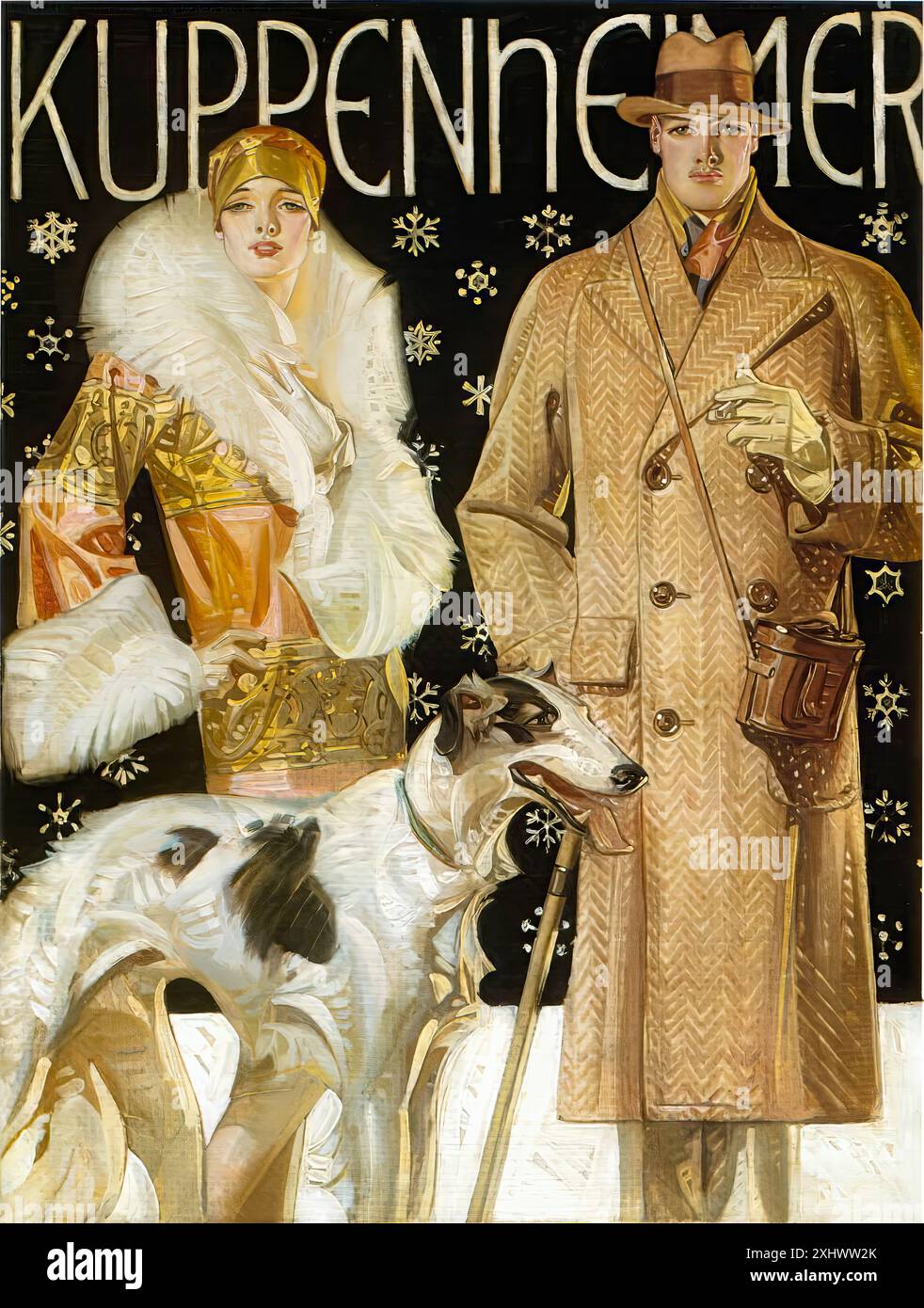 LEYENDECKER J - C - (Joseph Christian, 1874-1951). Ad for Kuppenheimer ...