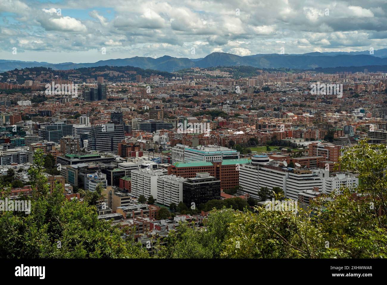 Bogota aerial view hi-res stock photography and images - Alamy