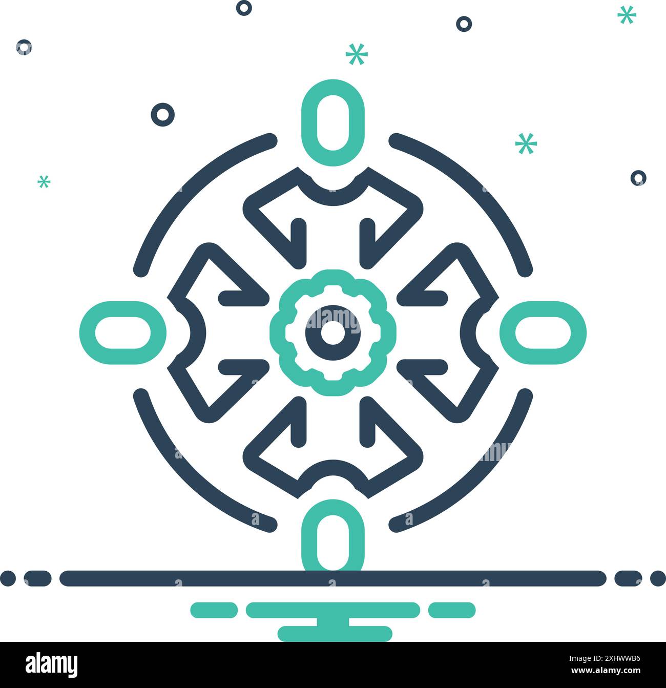 Icon for teamwork, fellow workers Stock Vector Image & Art - Alamy