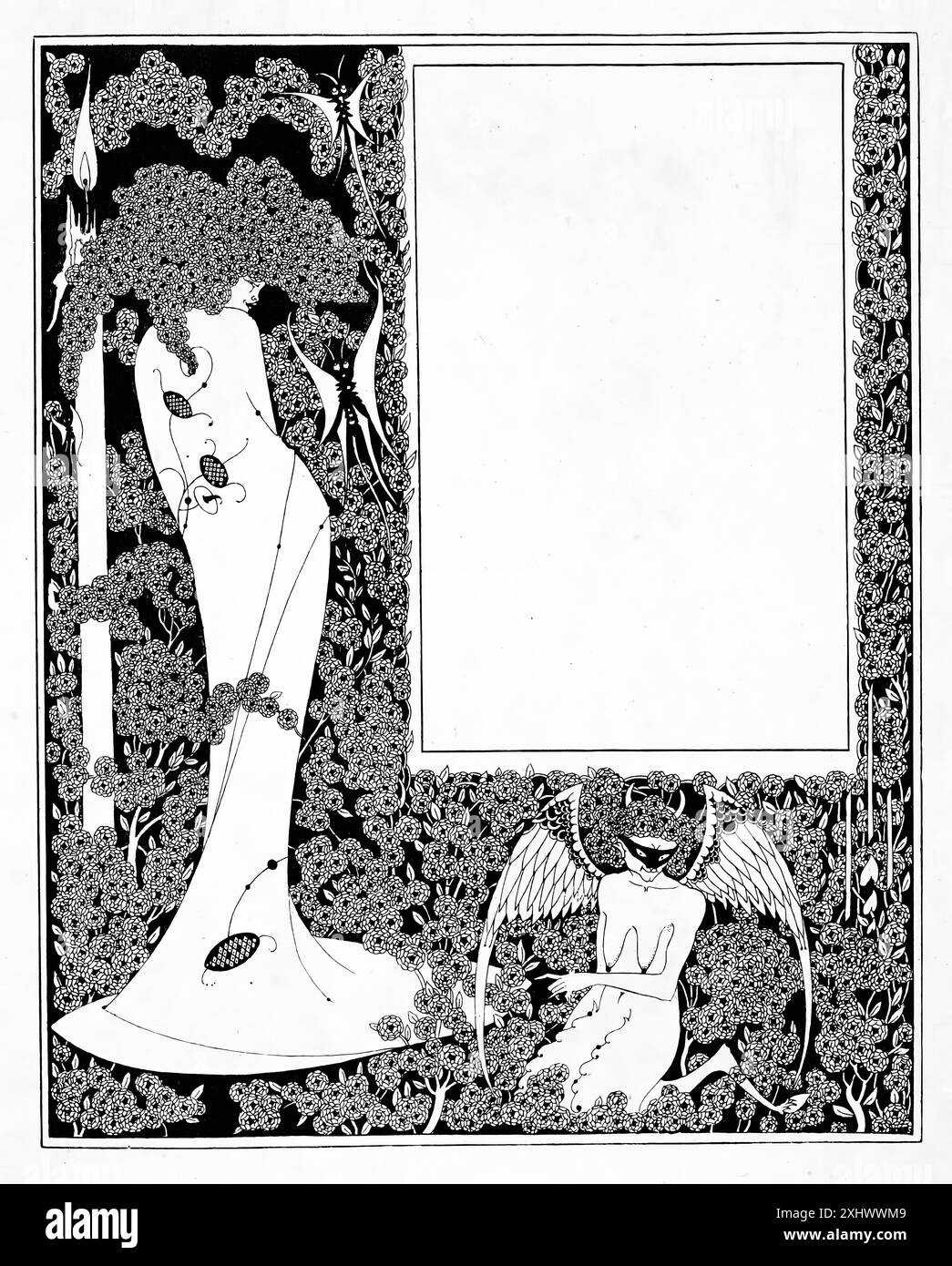 BEARDSLEY Aubrey A portfolio of Aubrey Beardsley's drawings ...