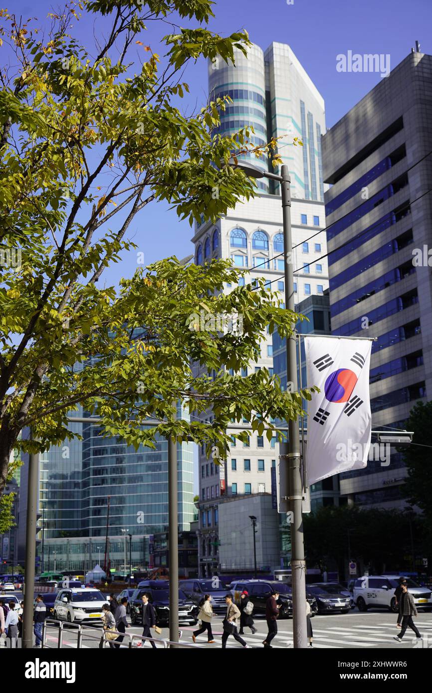 Korean urban scene hi-res stock photography and images - Alamy