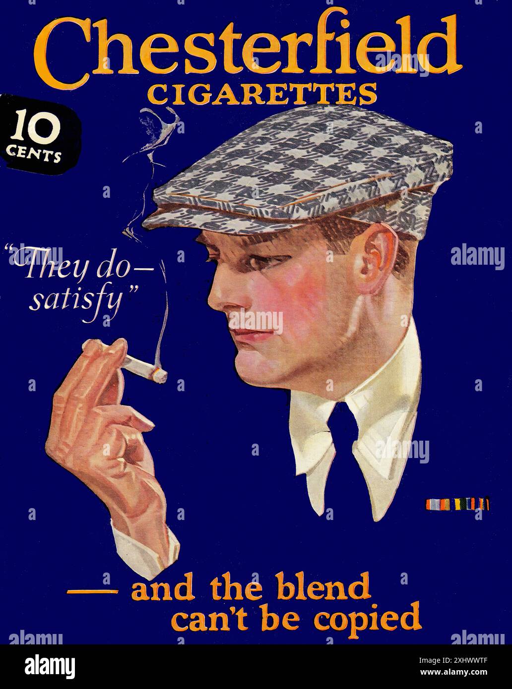 LEYENDECKER J - C - (Joseph Christian, 1874-1951). Ad for Chesterfield ...