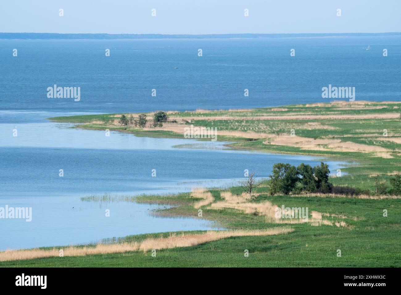 Vistula Spit and Vistula Lagoon in Frombork, Poland © Wojciech Strozyk ...