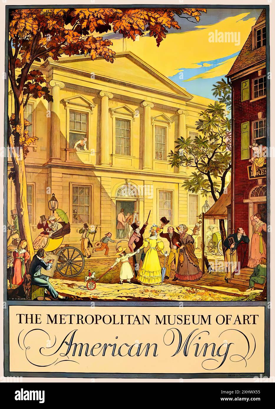 CLELAND Thomas Maitland Metropolitan Museum of Art American Wing ...