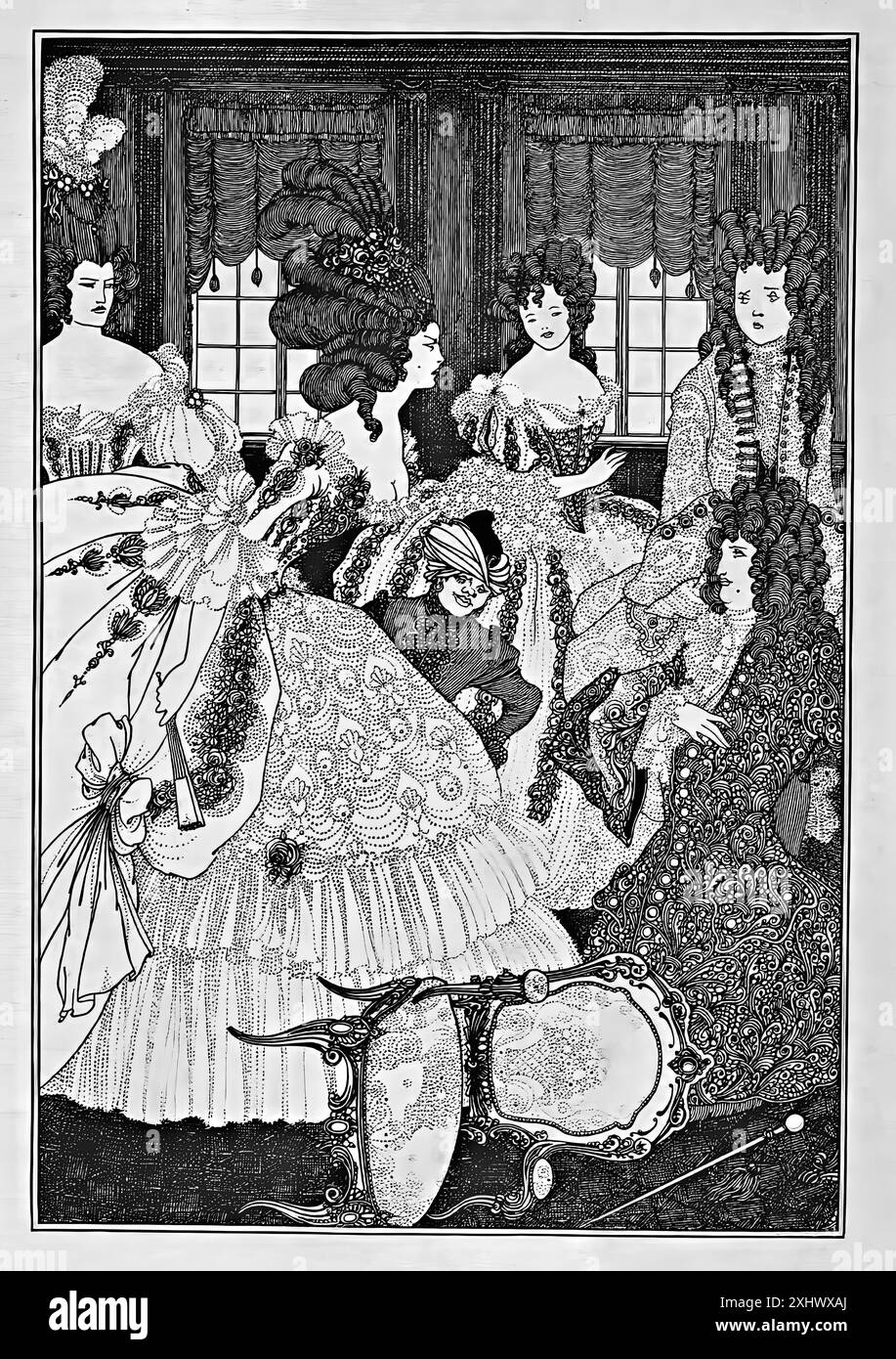 BEARDSLEY Aubrey A Book of Fifty Drawings by Aubrey Beardsley-3 1897 ...