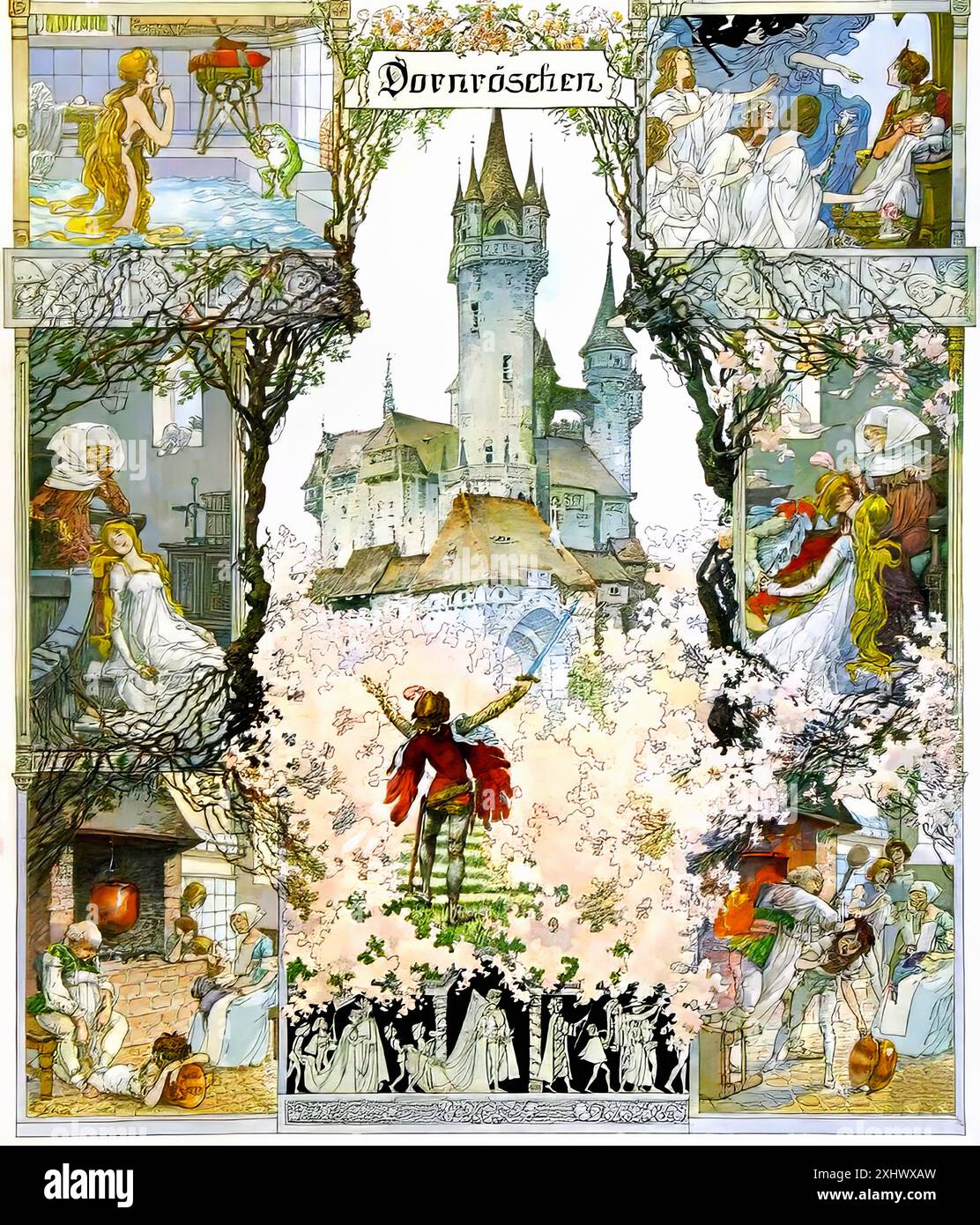 Elegantes Dornrschen Text Fr Kinder Bilder