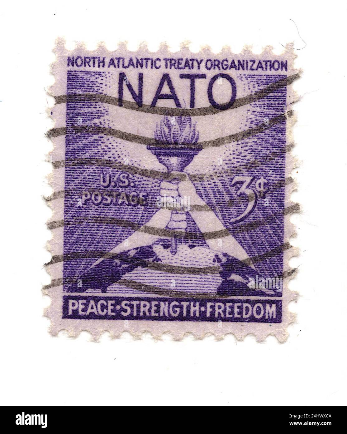 Postage stamp nato hi-res stock photography and images - Alamy