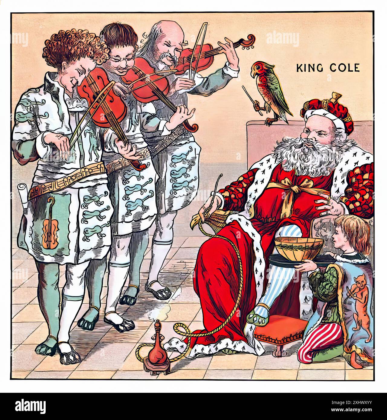 CRANE Walter King Cole The Baby's Opera 1877 jpg - Vintage illustrated ...