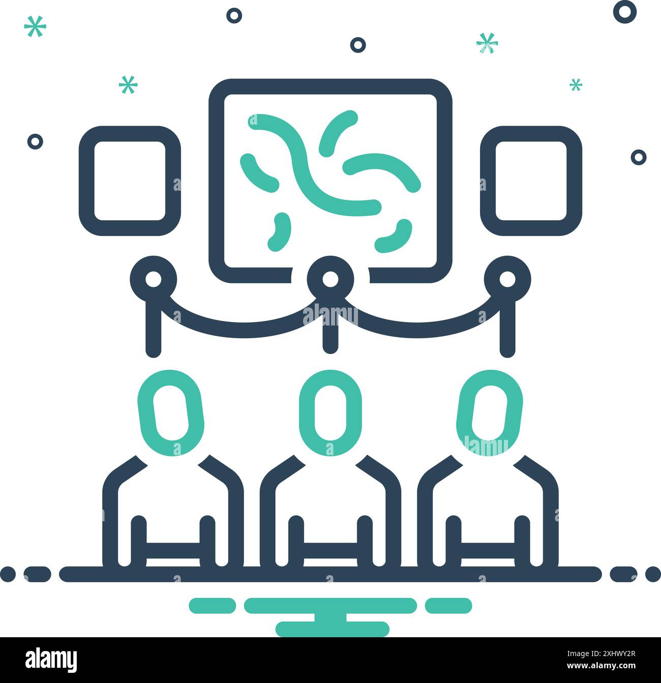 Visitors museum Stock Vector Images - Alamy