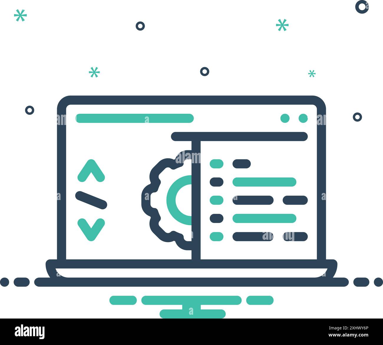 Development programming Stock Vector Images - Alamy