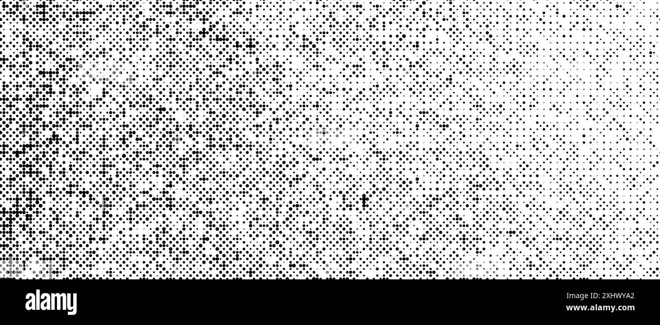 Pixelated grain gradient texture bitmap. Dither grunge background ...