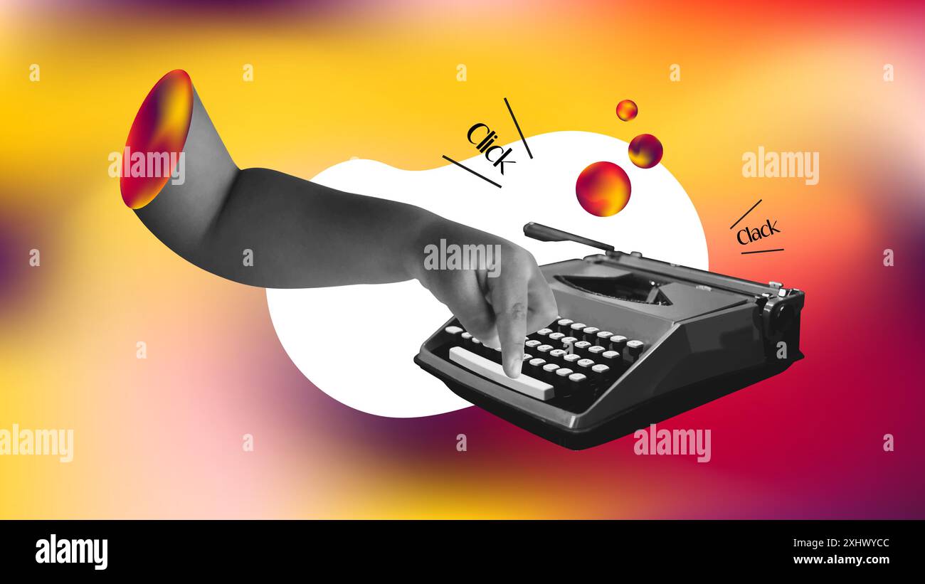 Collage technology hi-res stock photography and images - Alamy