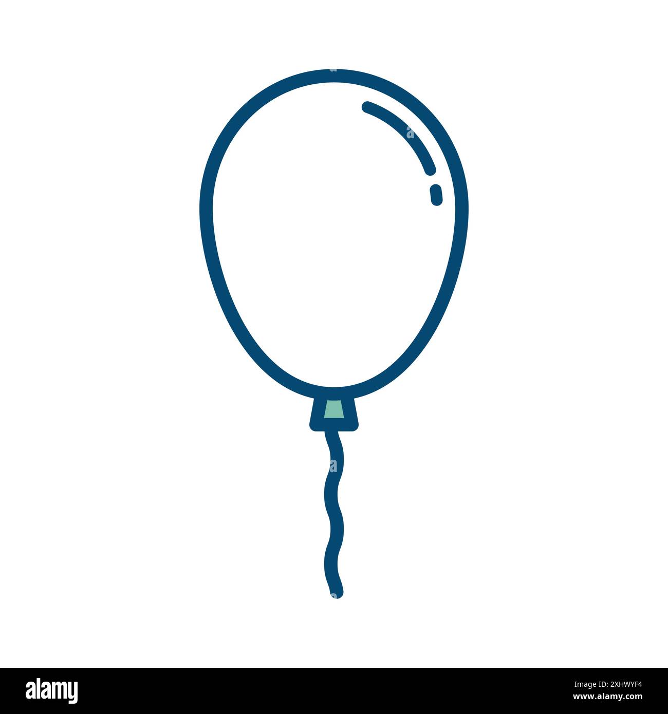 balloon icon vector design template in white background Stock Vector ...