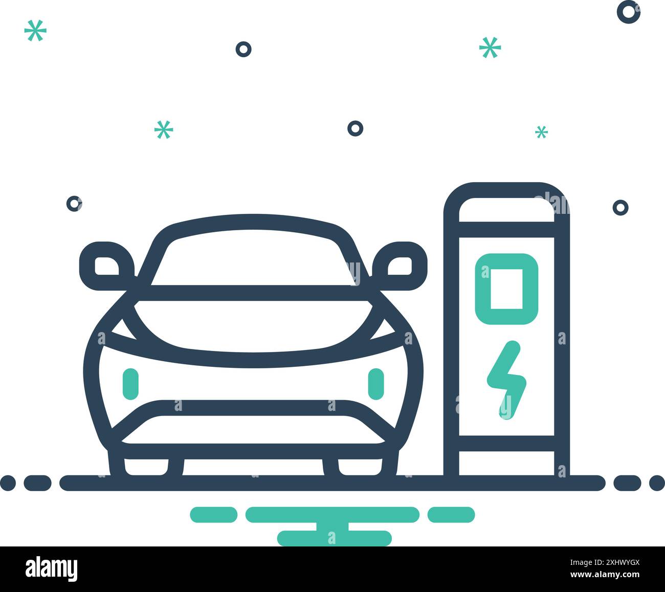 Chargeable vehicle Stock Vector Images - Alamy