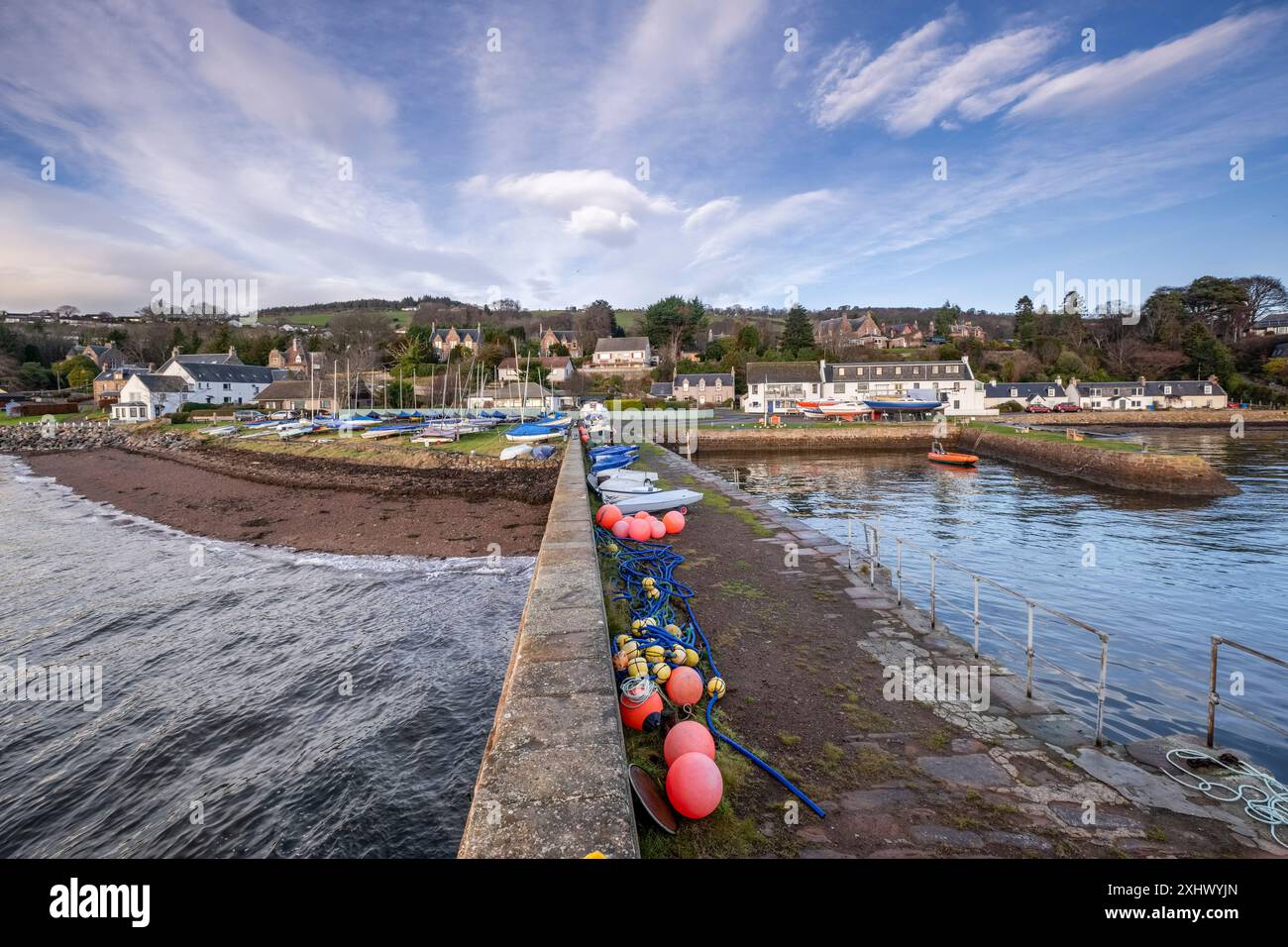 Fortrose, Black isle, Highlands, Scotland, United Kingdom Stock Photo ...