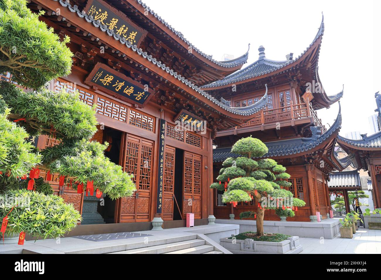 Buddhism temple, Ancient buildings, Wooden palace Stock Photo - Alamy