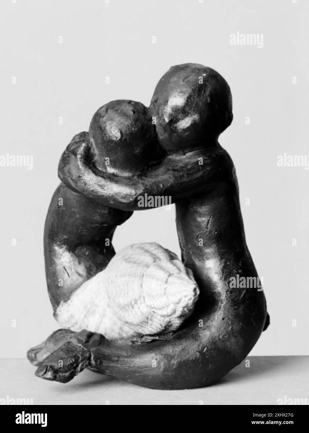 Loving Children of the Sea with a Conch Rathsack, Svend 1885 - 1941 ...