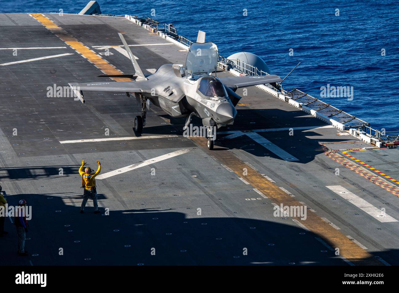 240713-N-QR506-1081 PHILIPPINE SEA (July 13, 2024) An F-35B Lightning ...