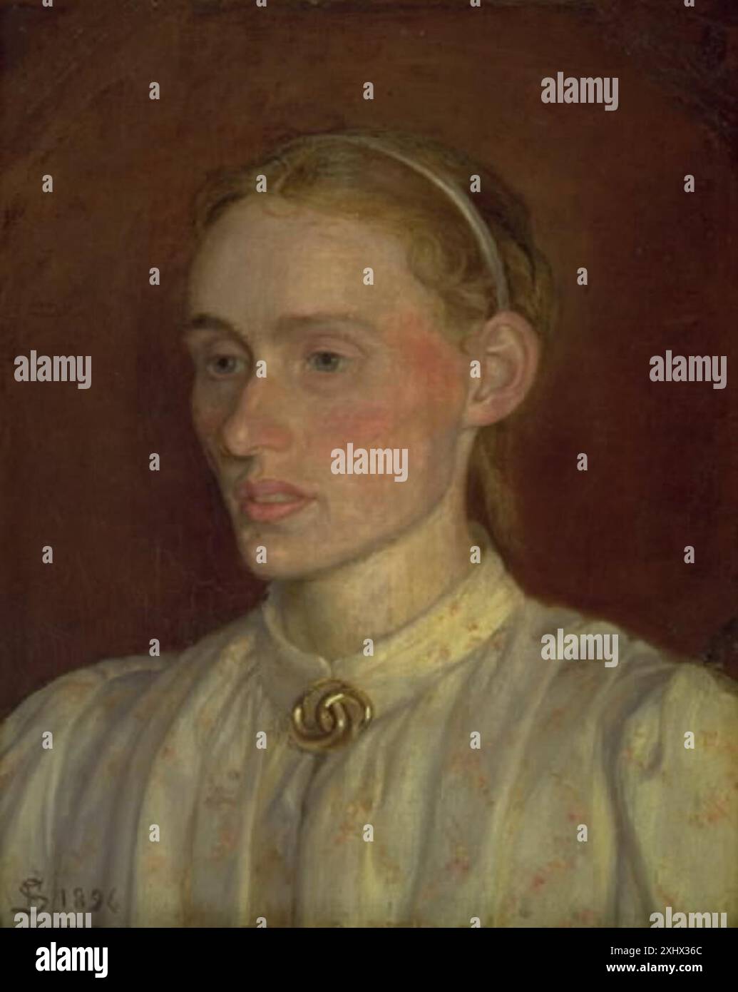 Portrait of Anna Syberg Syberg, Fritz 1862 - 1939 Painting Portrait of ...