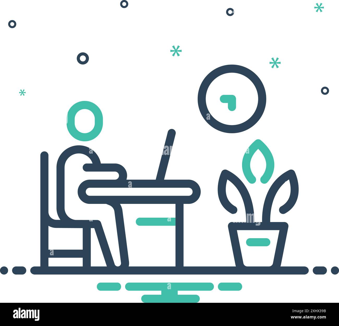 Icon for office work, office Stock Vector Image & Art - Alamy
