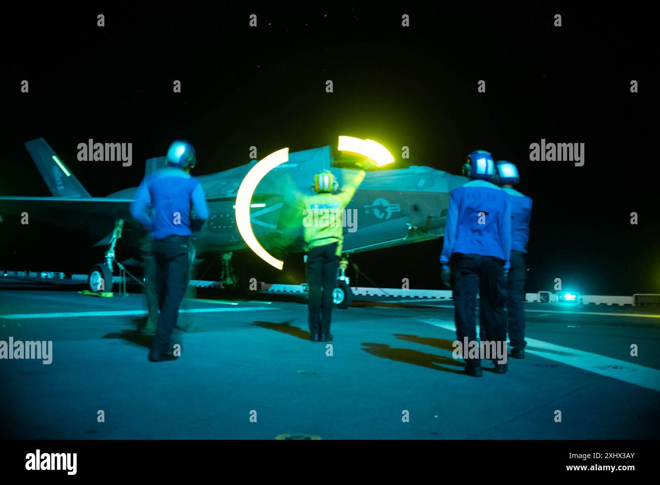 PHILIPPINE SEA (July 13, 2024) Sailors assigned to the forward-deployed ...