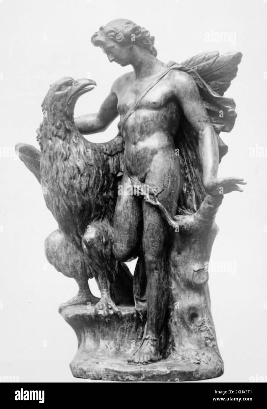 Ganymedes and eagle Stanley, S.C. 1703 - 1761 Group of statuettes ...