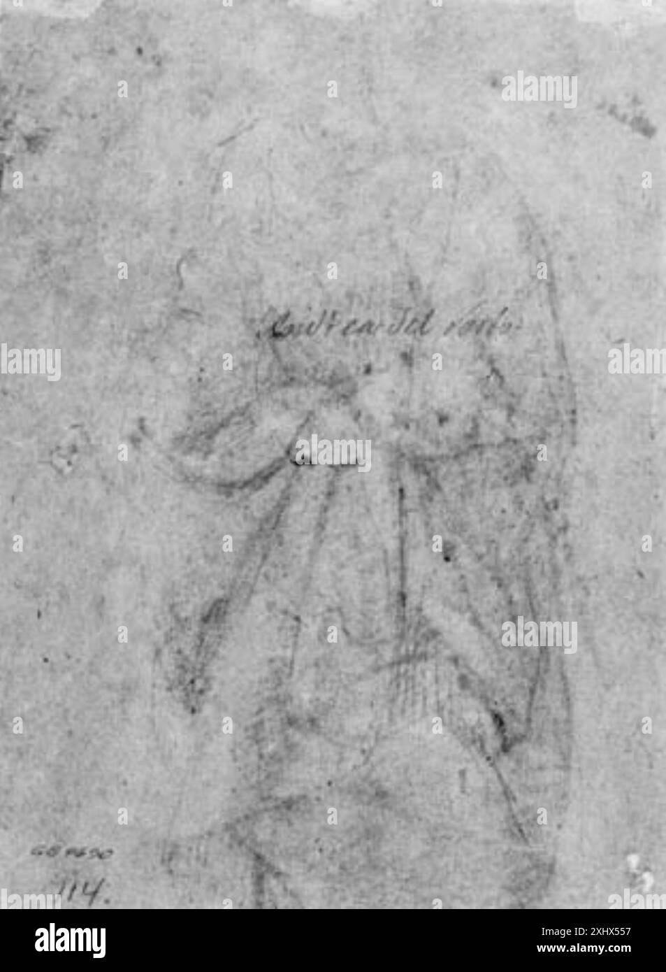 Study for an amply draped dress Unknown Florentine Drawing Central ...