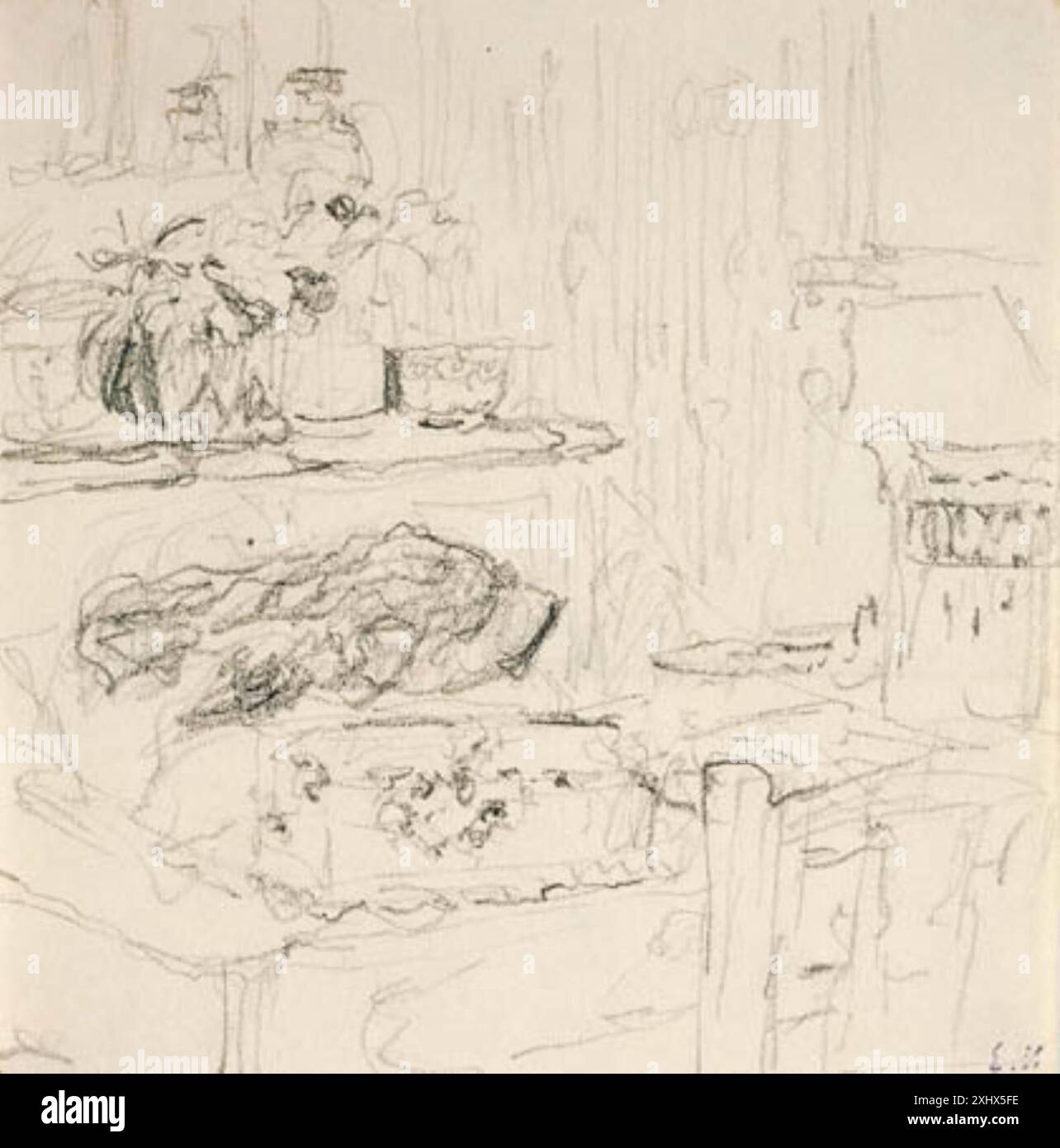 édouard vuillard at table hi-res stock photography and images - Alamy
